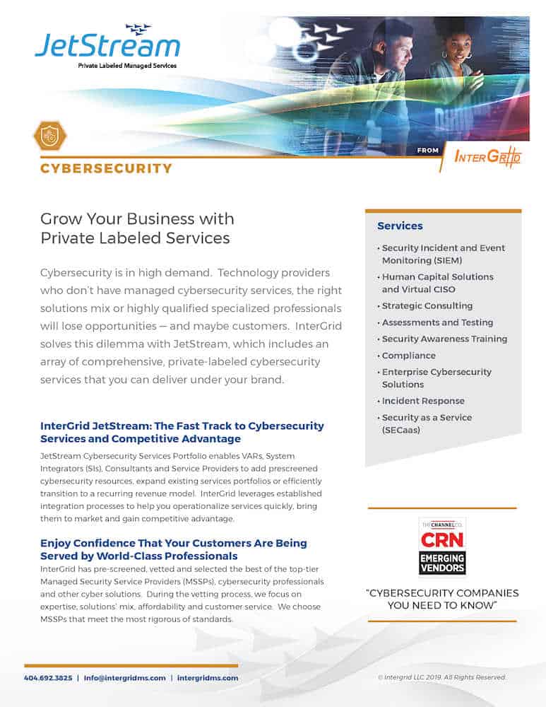 Cyber Security | Jetstream from Intergrid